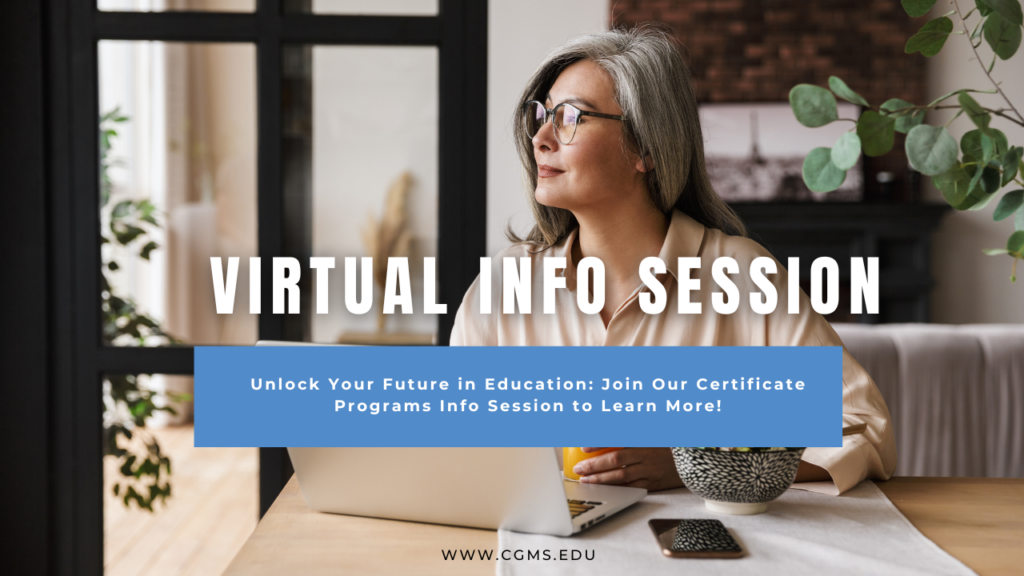 Virtual Information Session: Montessori Teacher Credential Programs ...