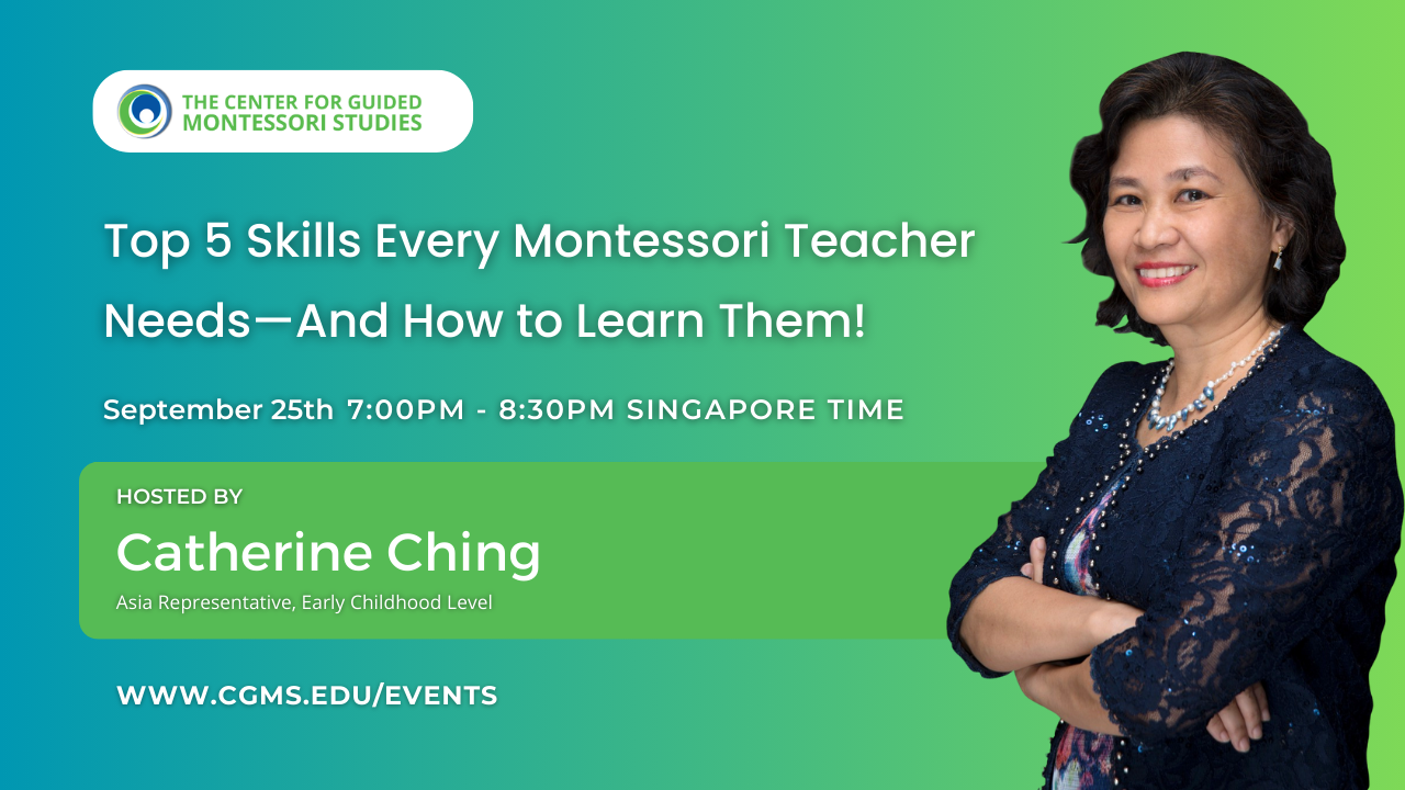 Free Webinar: Top 5 Skills Every Montessori Teacher Needs—And How to ...